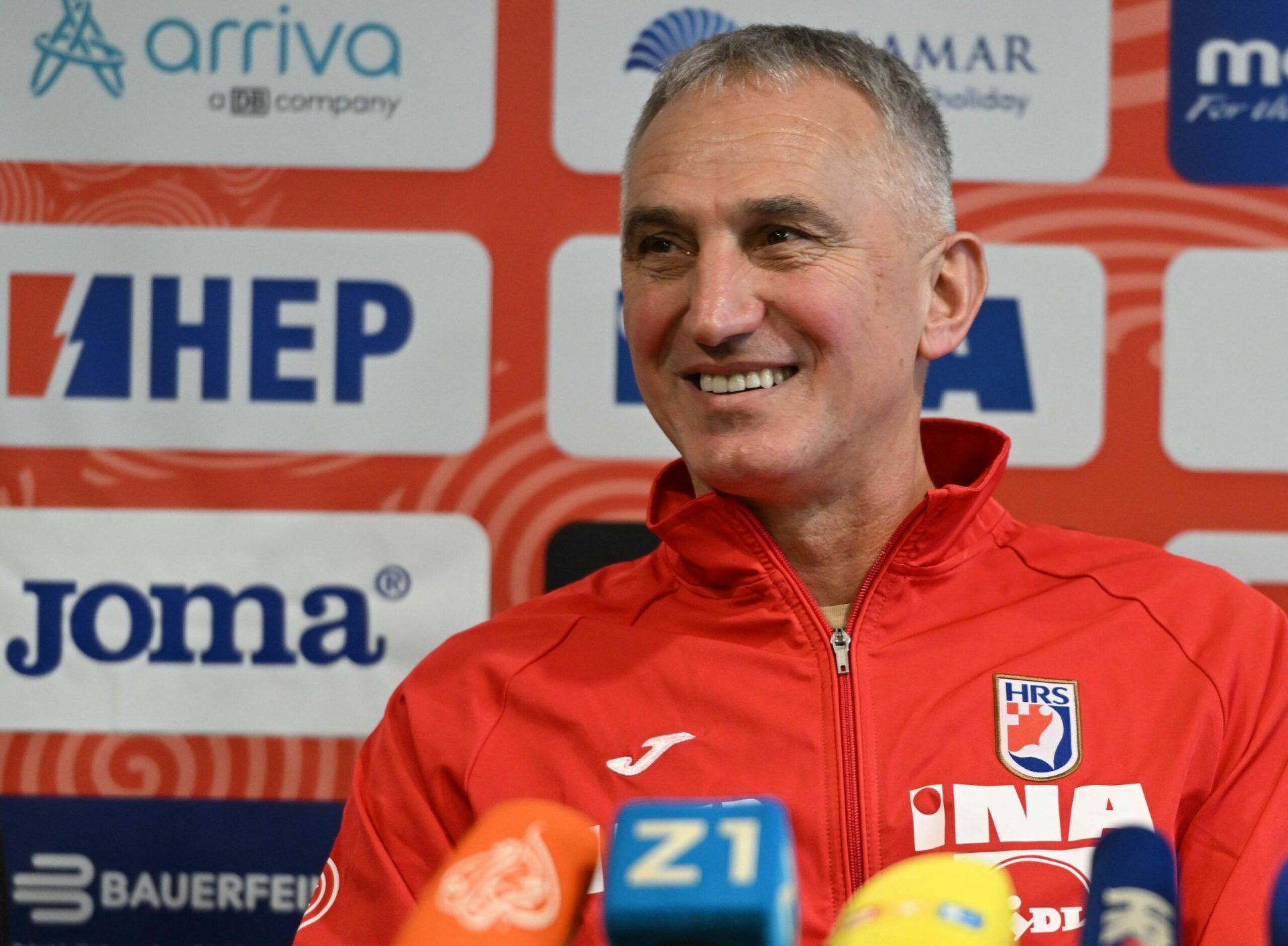 Goran Perkovac po povratku rukometne reprezentacije iz Eindhovena ...