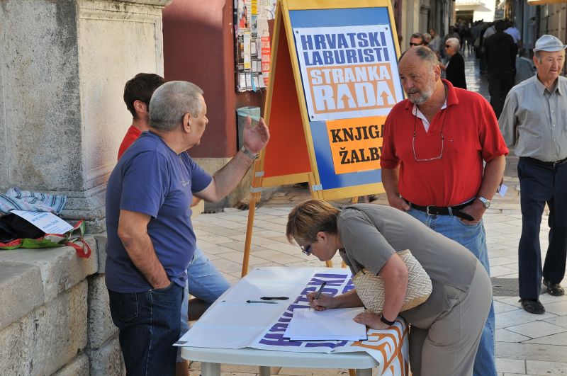 Pritužbe na gradsku vlast primaju se na Branimiru - Zadarski list