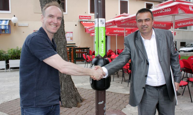 Biograd prvi hrvatski grad s kantama za žvake i opuške - Zadarski list