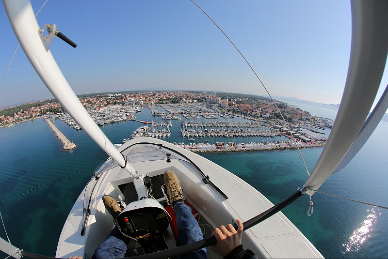 Leteće plovilo oduševilo posjetitelje sajma - Zadarski list