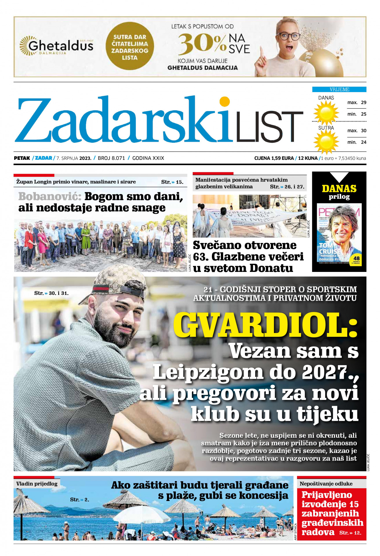 O nepodnošljivoj vrućini i još koječemu - Zadarski list