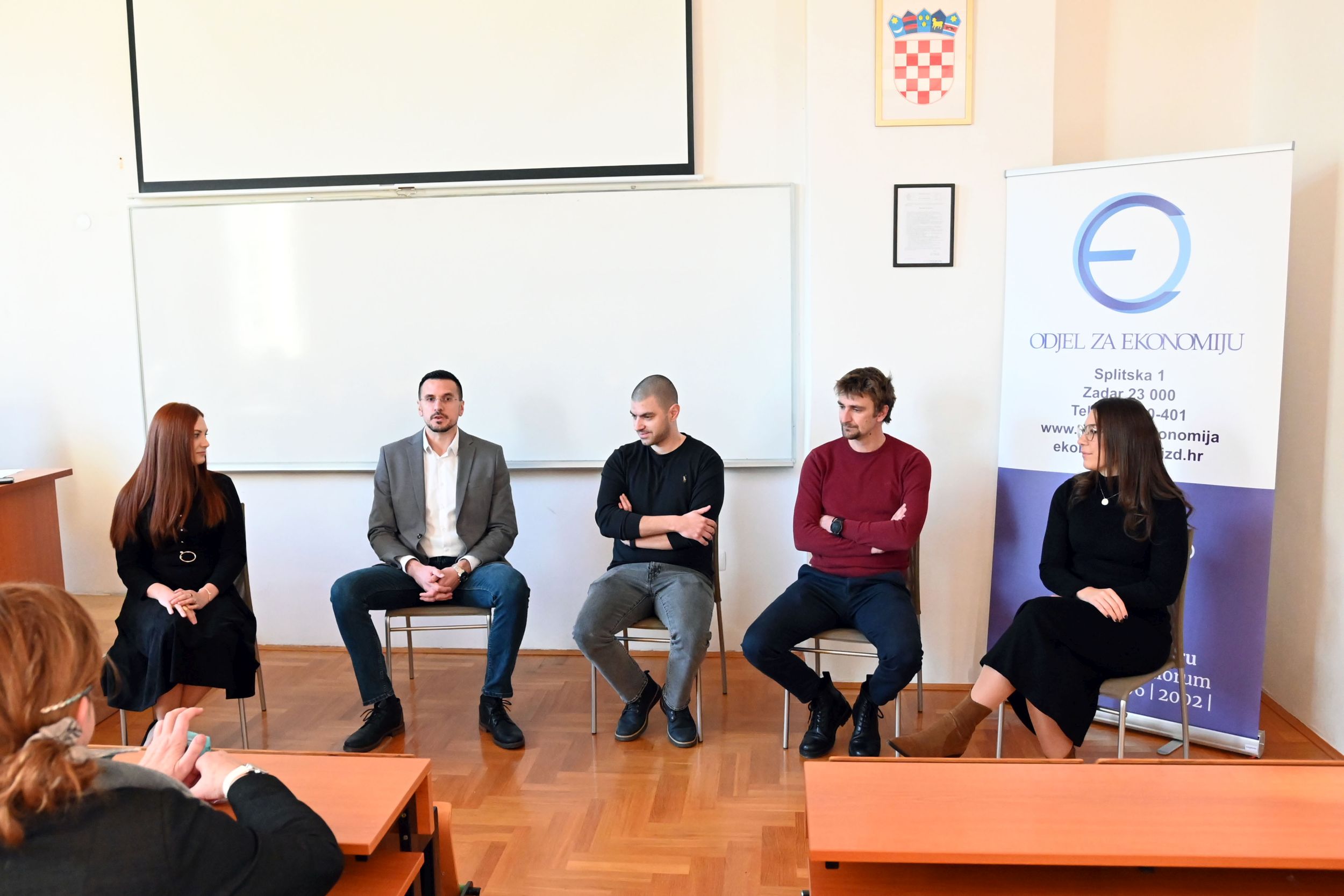 Održan Okrugli stol na temu 'Zašto studirati na Odjelu za ekonomiju?' - Zadarski list