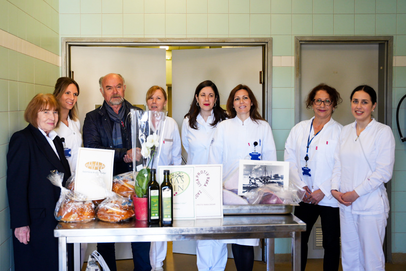 Liga protiv raka zadarskoj bolnica donirala zdravu hranu za pacijente - Zadarski list
