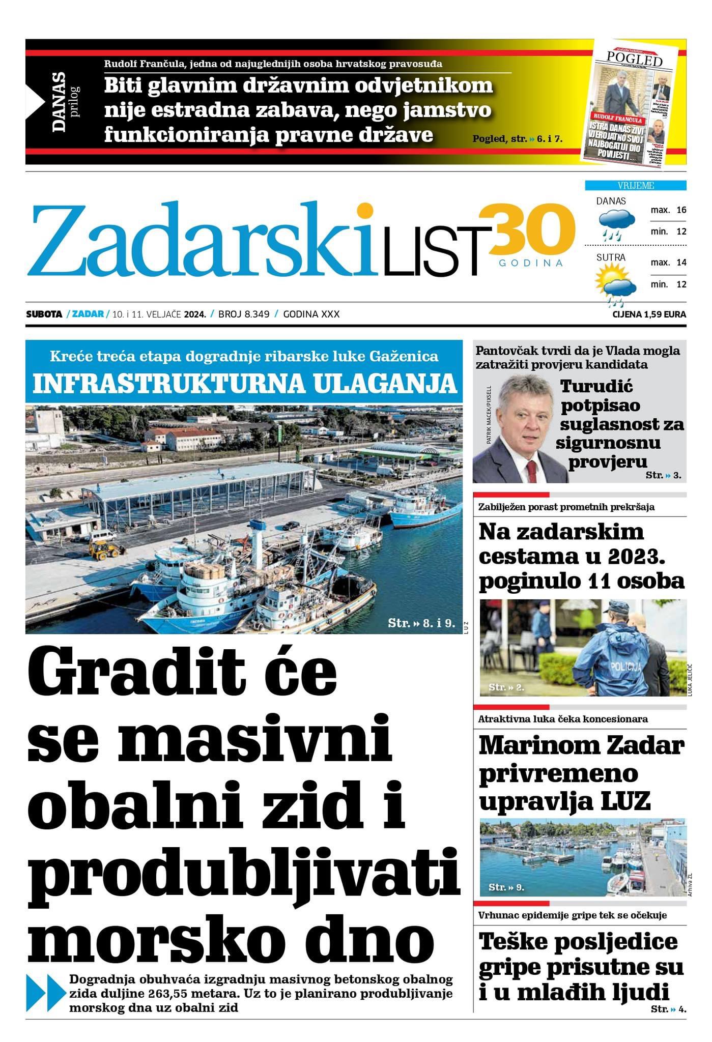 Crna kronika - Zadarski list