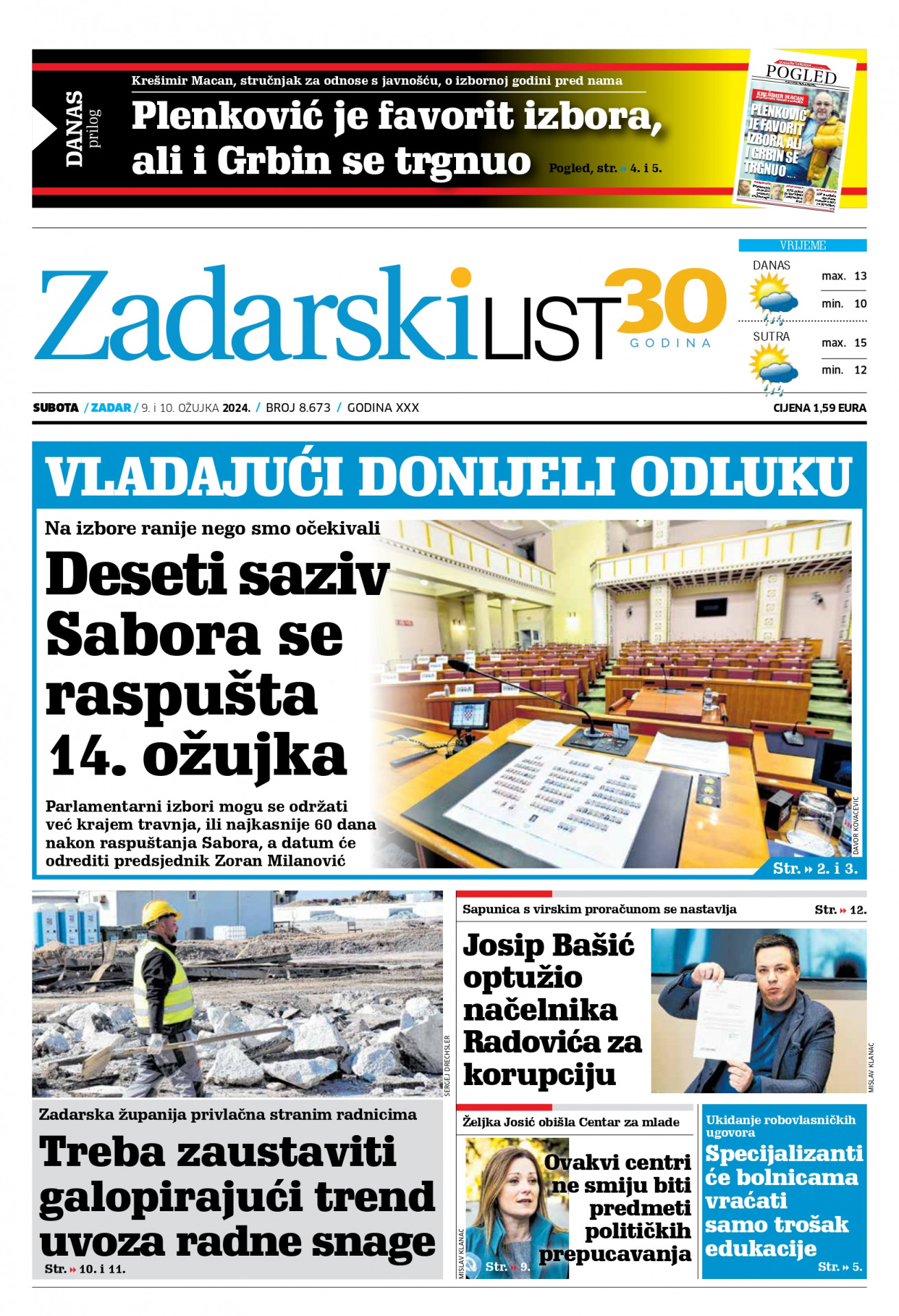 Crna kronika - Zadarski list