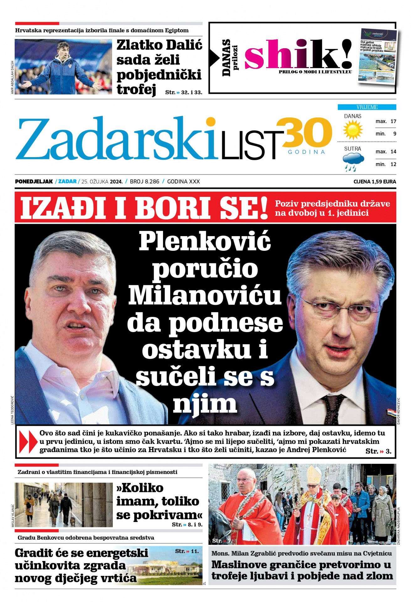 Crna kronika - Zadarski list