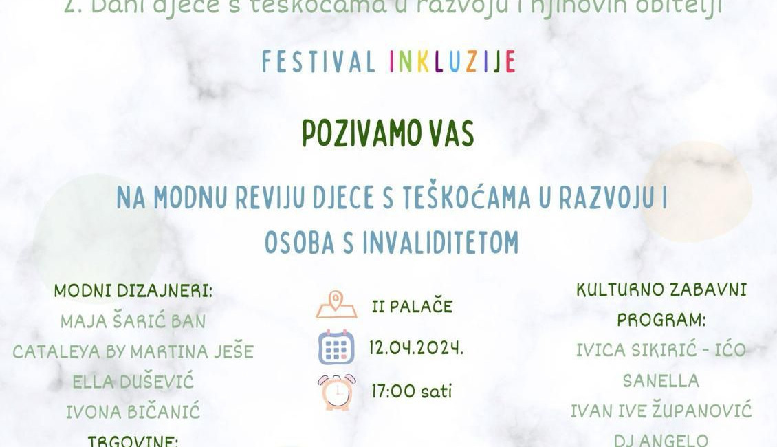 Modna revija i kulturno- zabavni program uz zatvaranje manifestacije ...