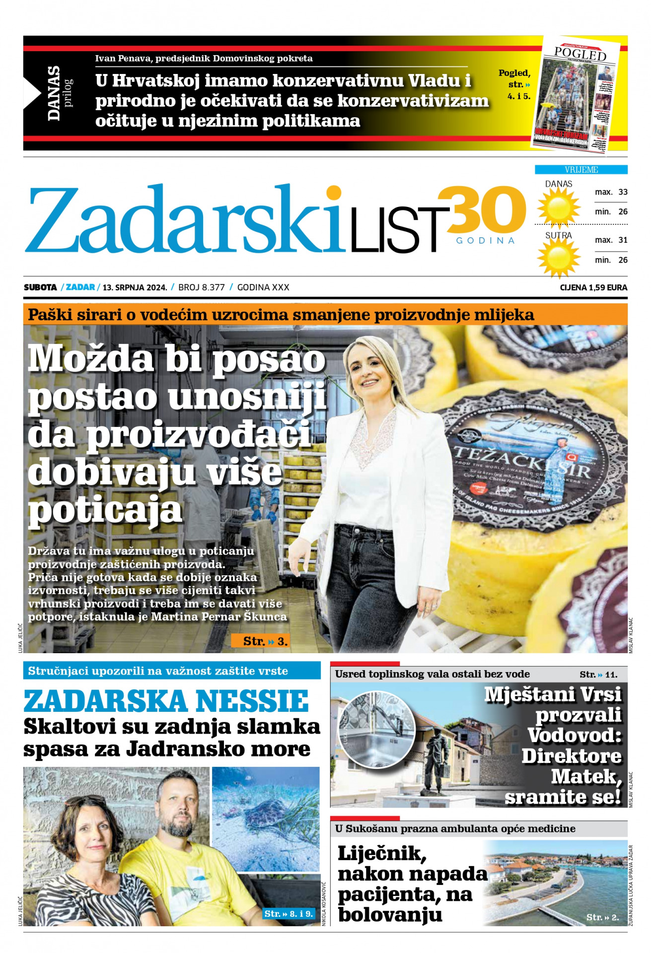 Crna kronika - Zadarski list