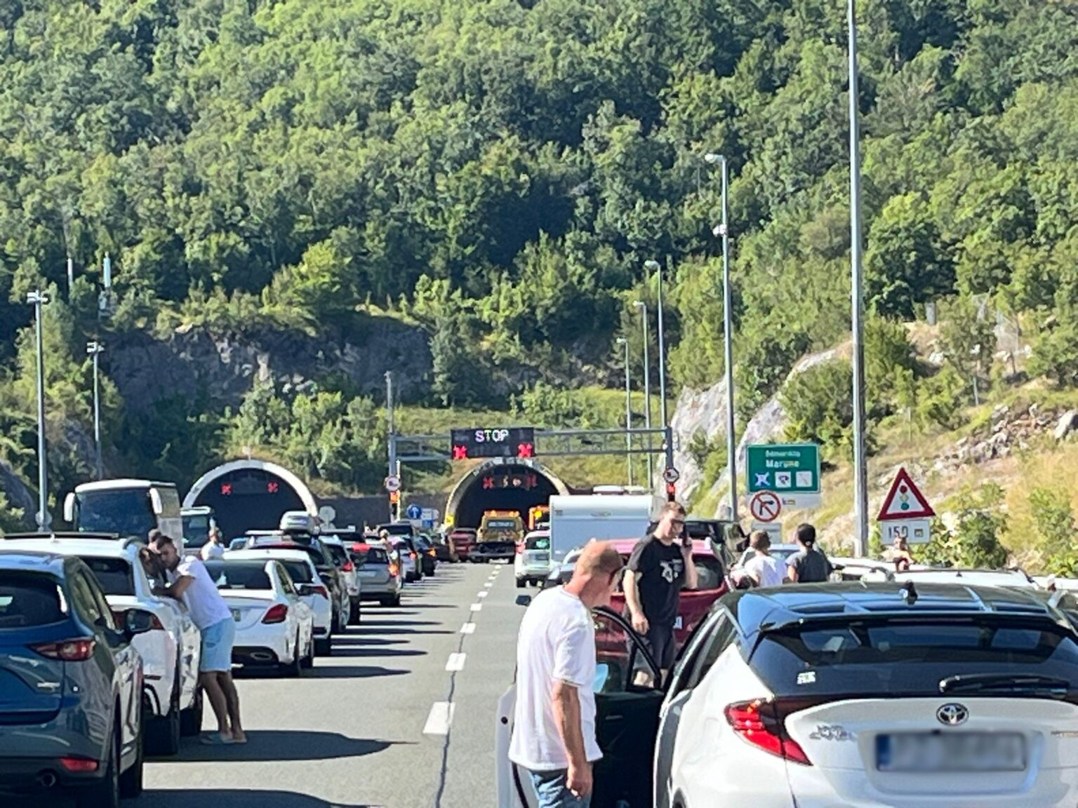 Zatvoren tunel Sv. Rok u smjeru mora! - Zadarski list