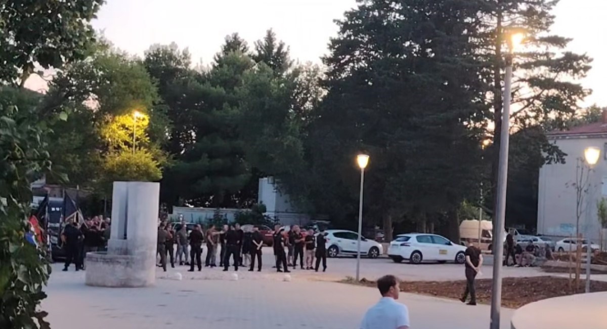 Policija samo promatrala incident u Benkovcu, sada "utvrđuju činjenice" - Zadarski list