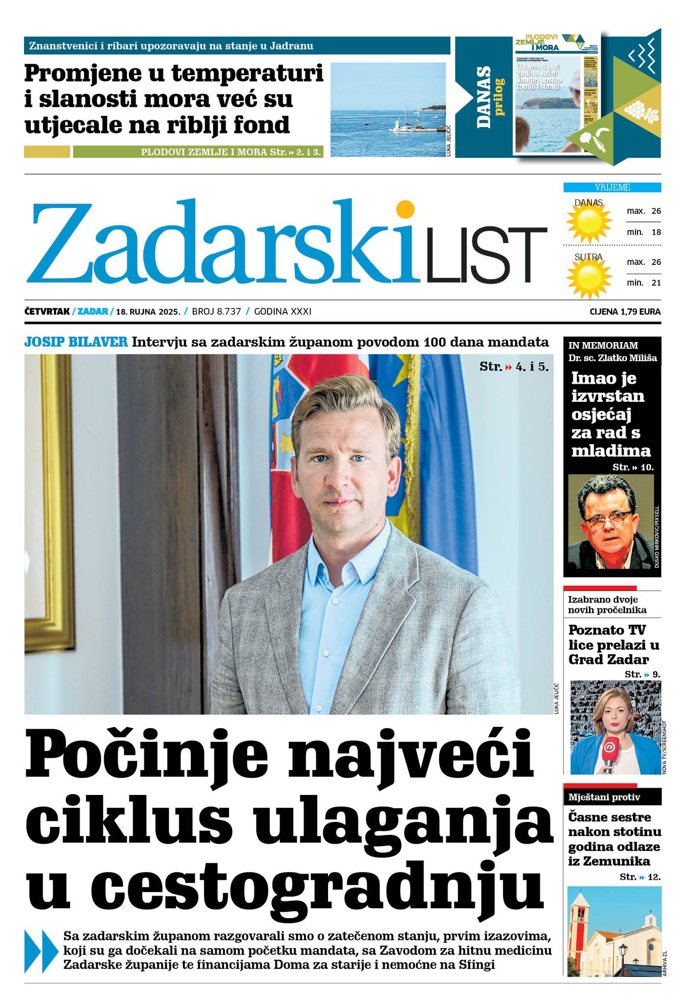 Zadar - Zadarski list
