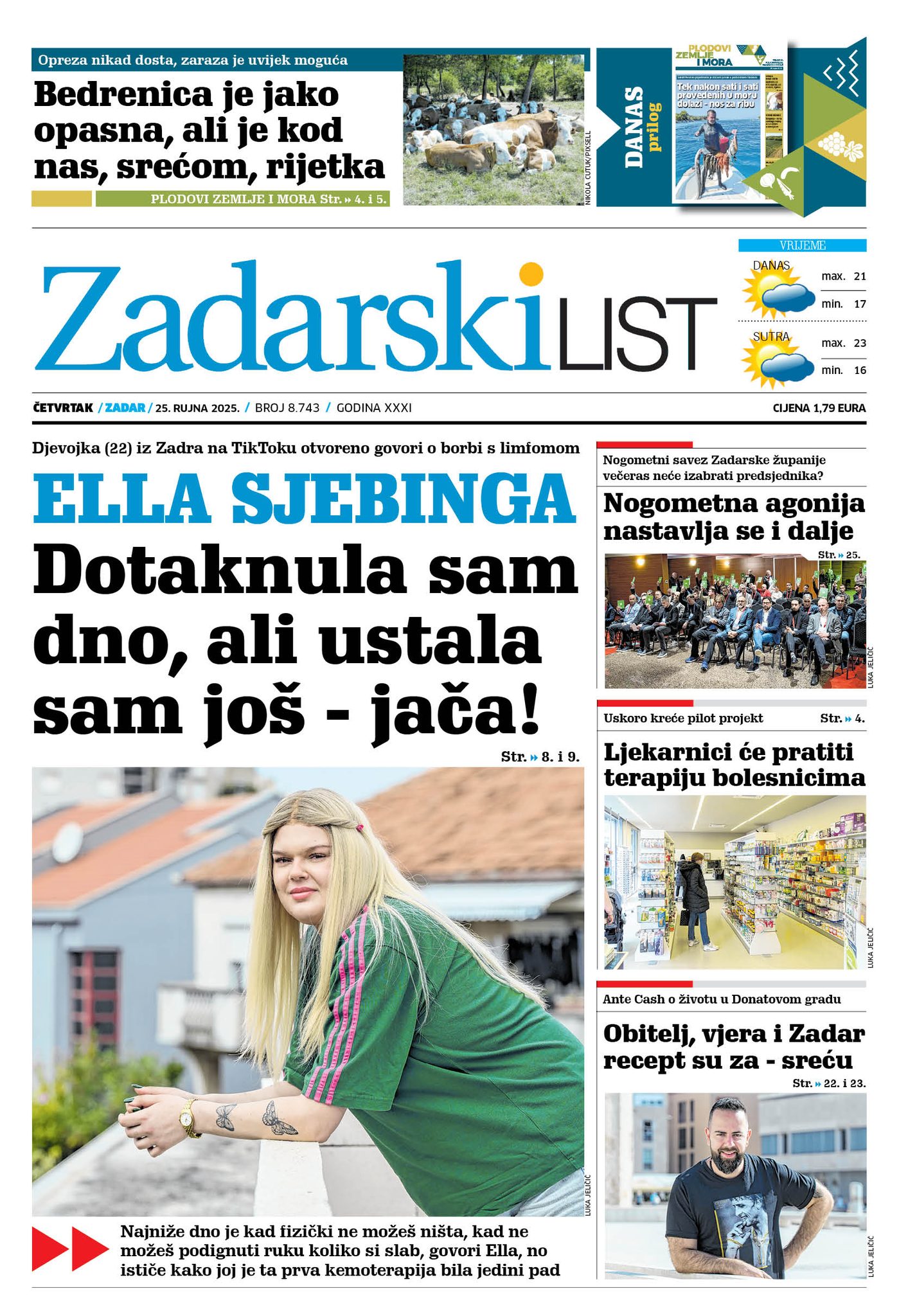 Maloljetne Čehe na daskama za jedrenje u Velebitskom kanalu odnijela bura - Zadarski list