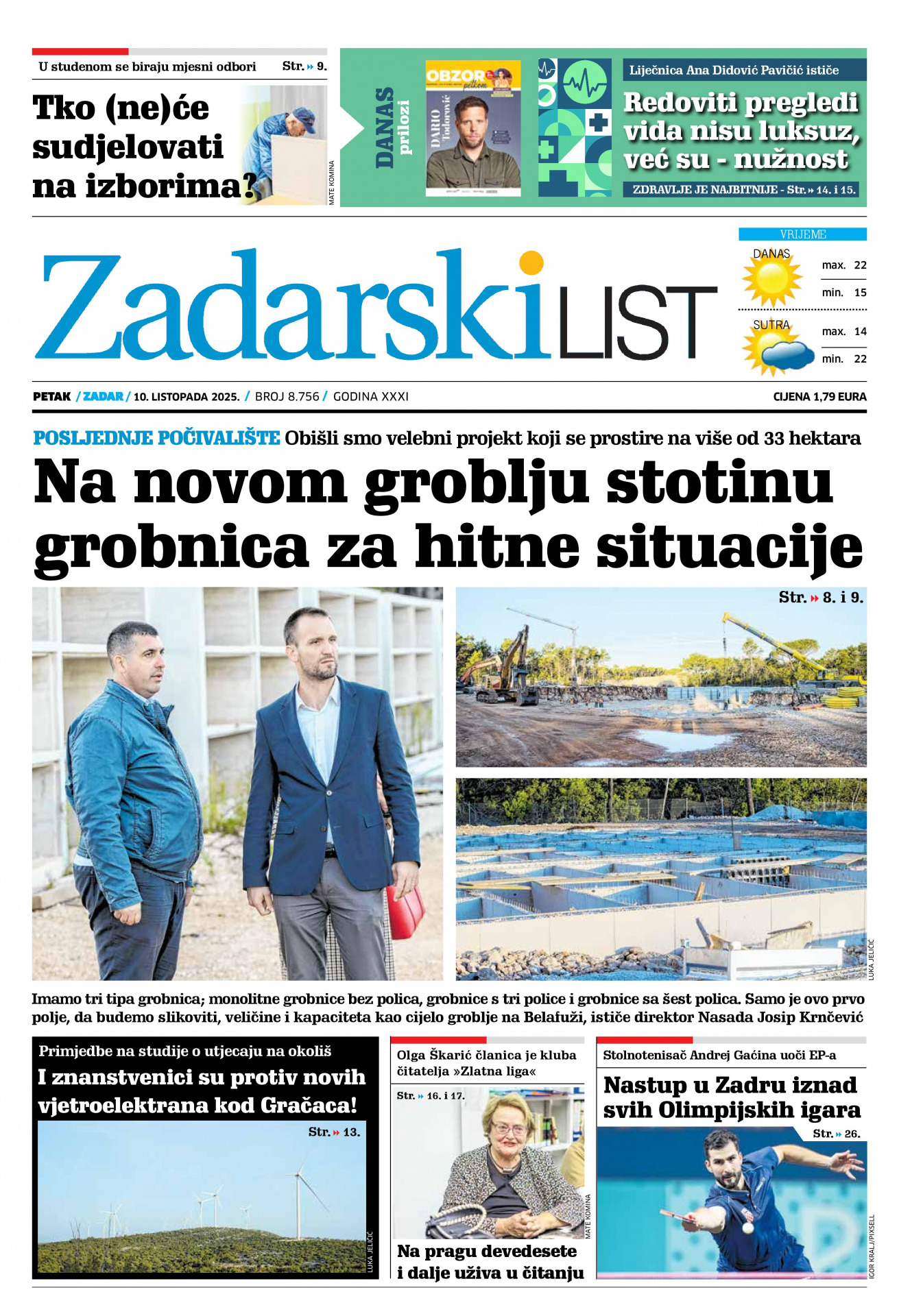 Kompletan Zadarski list dostupan “online” - Zadarski list