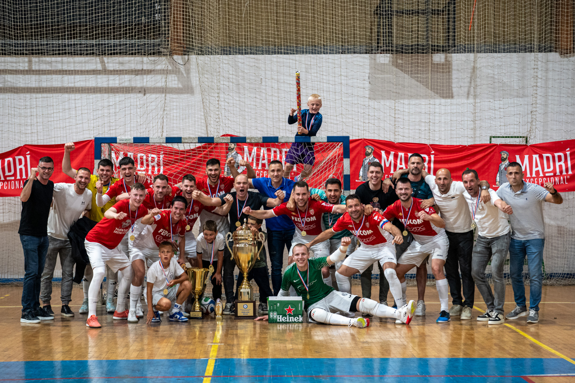 Varoš ZDC uvjerljiva u finalu Prve futsalske lige Zadar, sezona za ...